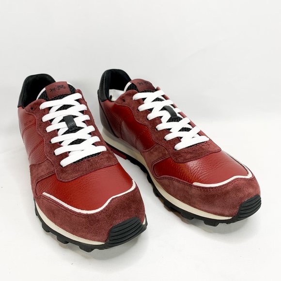 Coach | Shoes | Coach C18 Cb Runner Cardinal Red Sneaker New 7 D Mens ...